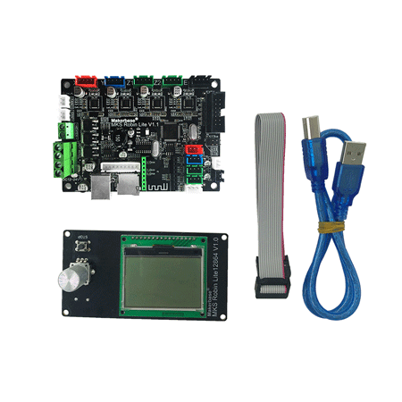 Плата MKS Robin Lite с дисплеем MINI12864 в магазине УльтраРобокс